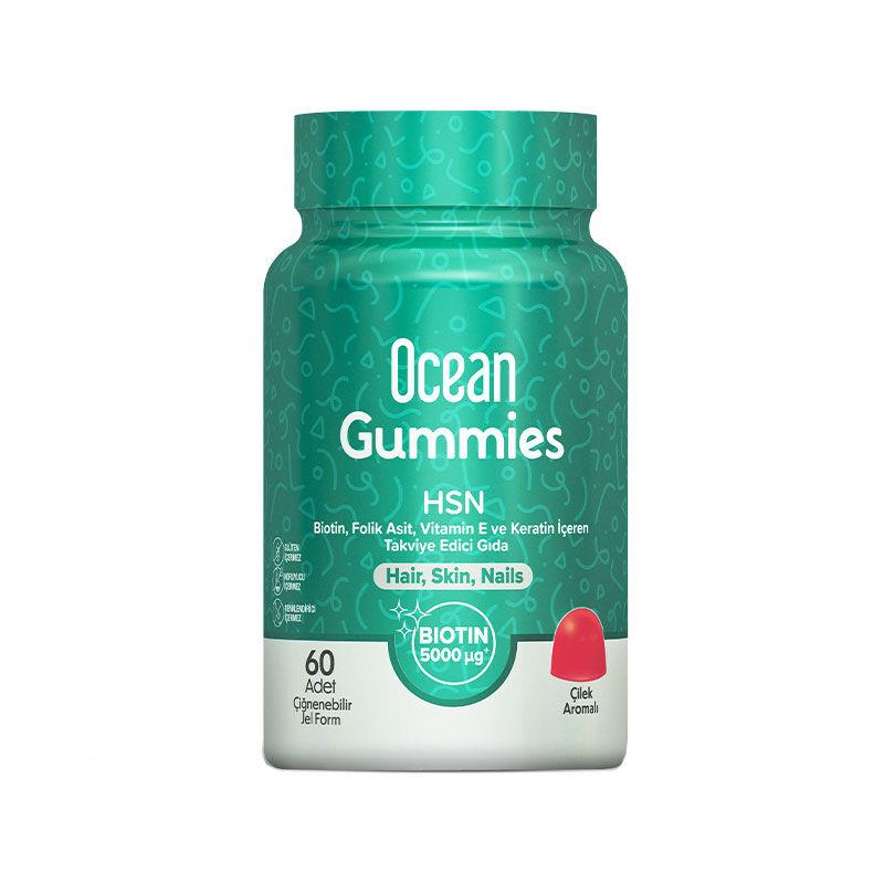 Orzax Ocean Gummies Hsn - 60 Adet Çiğneme Jel Form | Eczaclick – ECZAclick