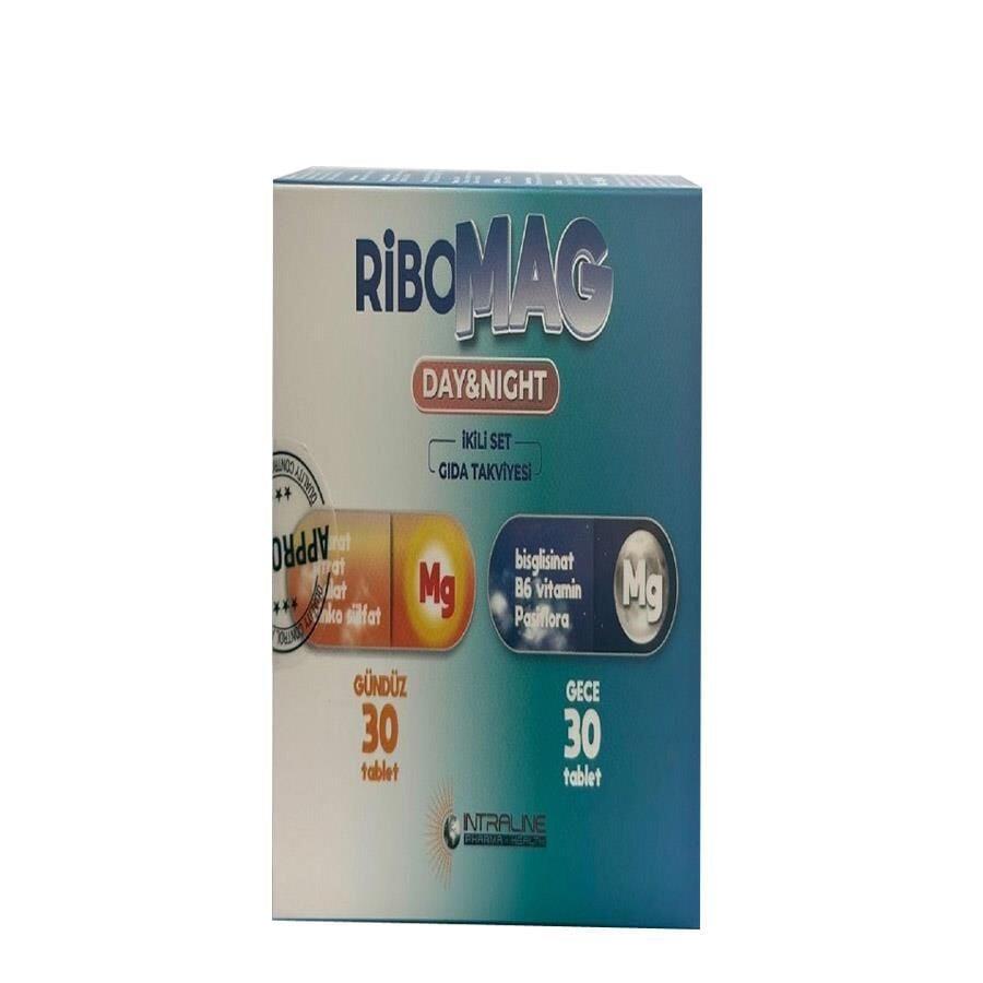 RiboMag Day & Night 30 + 30 Tablet | Eczaclick – ECZAclick