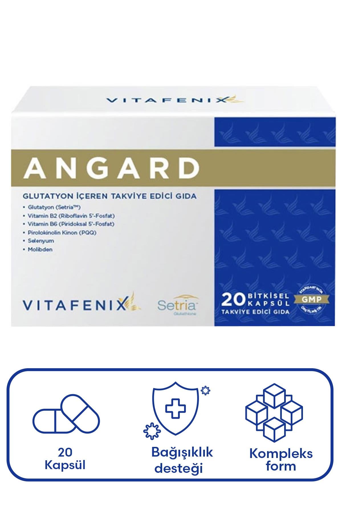 Vitafenix Angard 20 Kapsül | Eczaclick – ECZAclick
